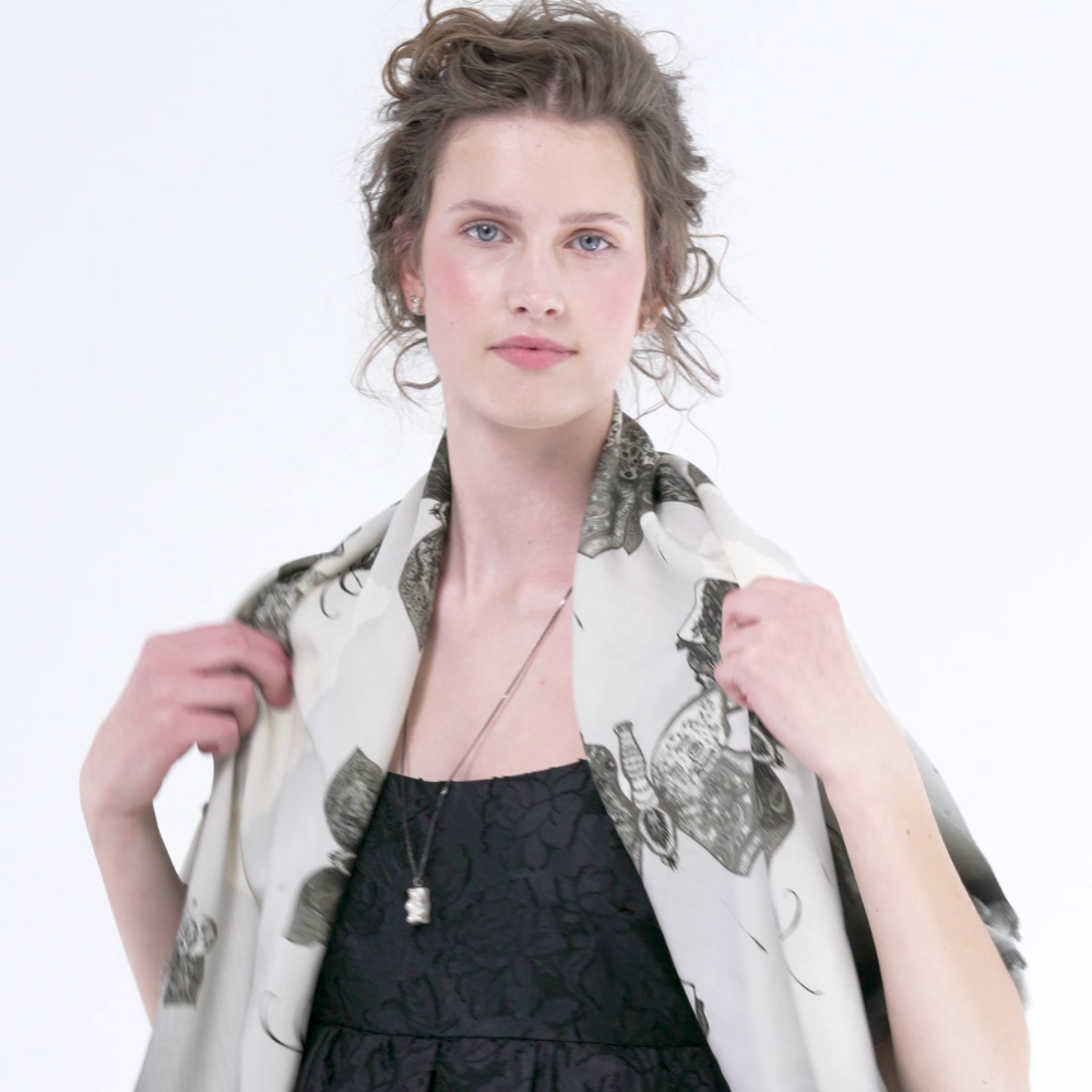 Scarf Styling Part 4: Large Wool Scarf – Beyond Scarf